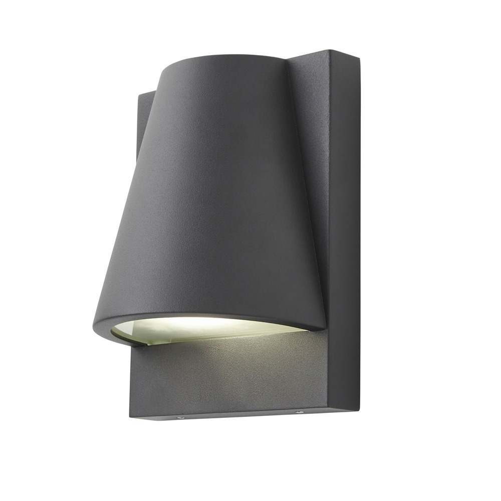 Wilbur Outdoor Wall Light, Anthracite by BHS | ufurnish.com