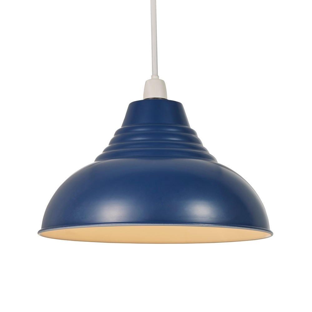 Glow Dome Easy Fit Ceiling Light Shade, Blue by BHS | ufurnish.com