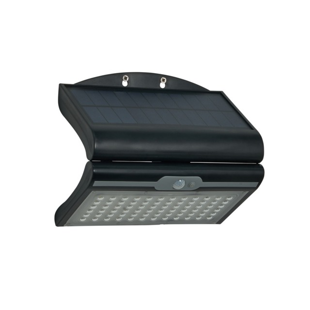 Hesper 6 Watt LED Outdoor Solar Flood Light with Sensor, Black by BHS ...