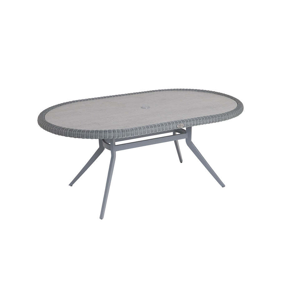 180cm Cliveden Oval Garden Dining Table - Bridgman by Bridgman ...