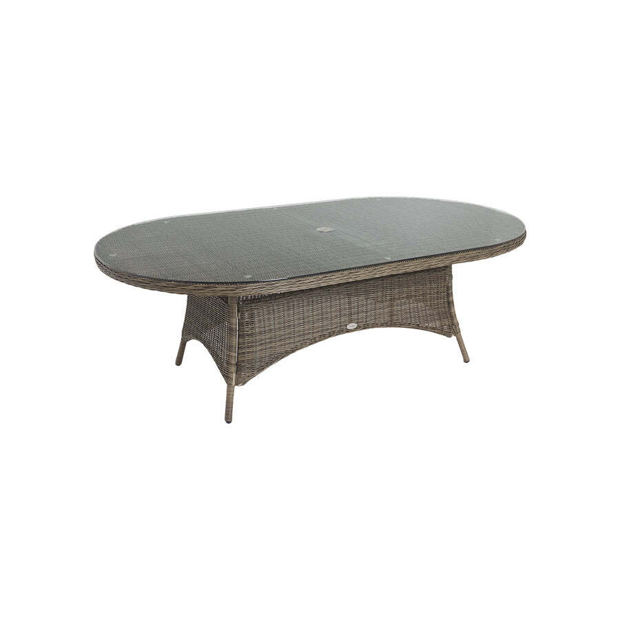 230cm Mayfair Oval Garden Dining Table - Bridgman by Bridgman ...