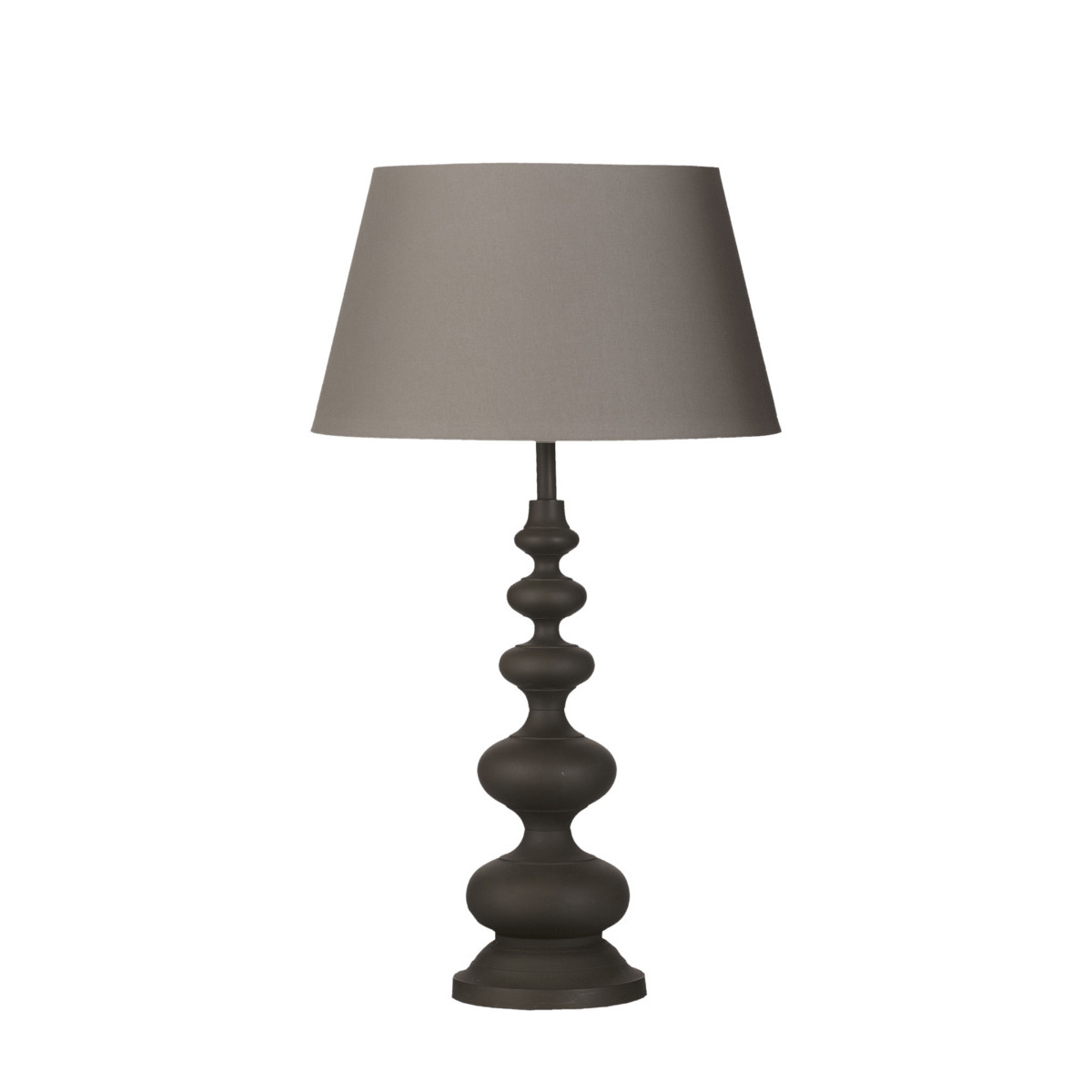 OKA, Persephone Large Table Lamp - Antique Grey, Table Lamps, Metal by ...