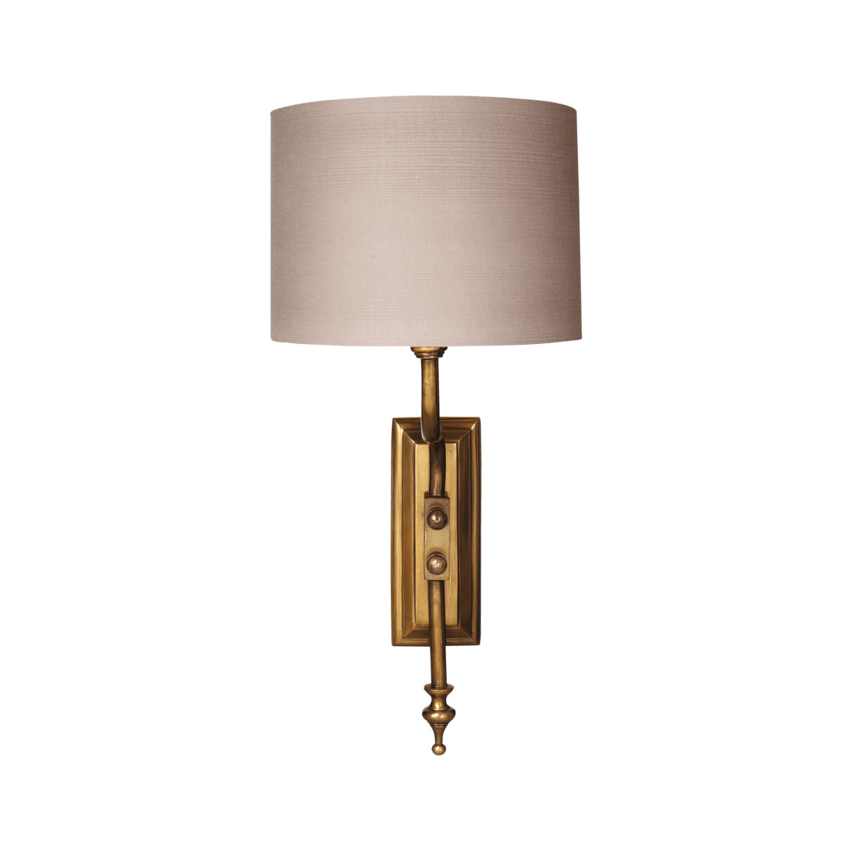 OKA, Dover Wall Light - Antique Brass, Wall Lights, Metal by Brook ...