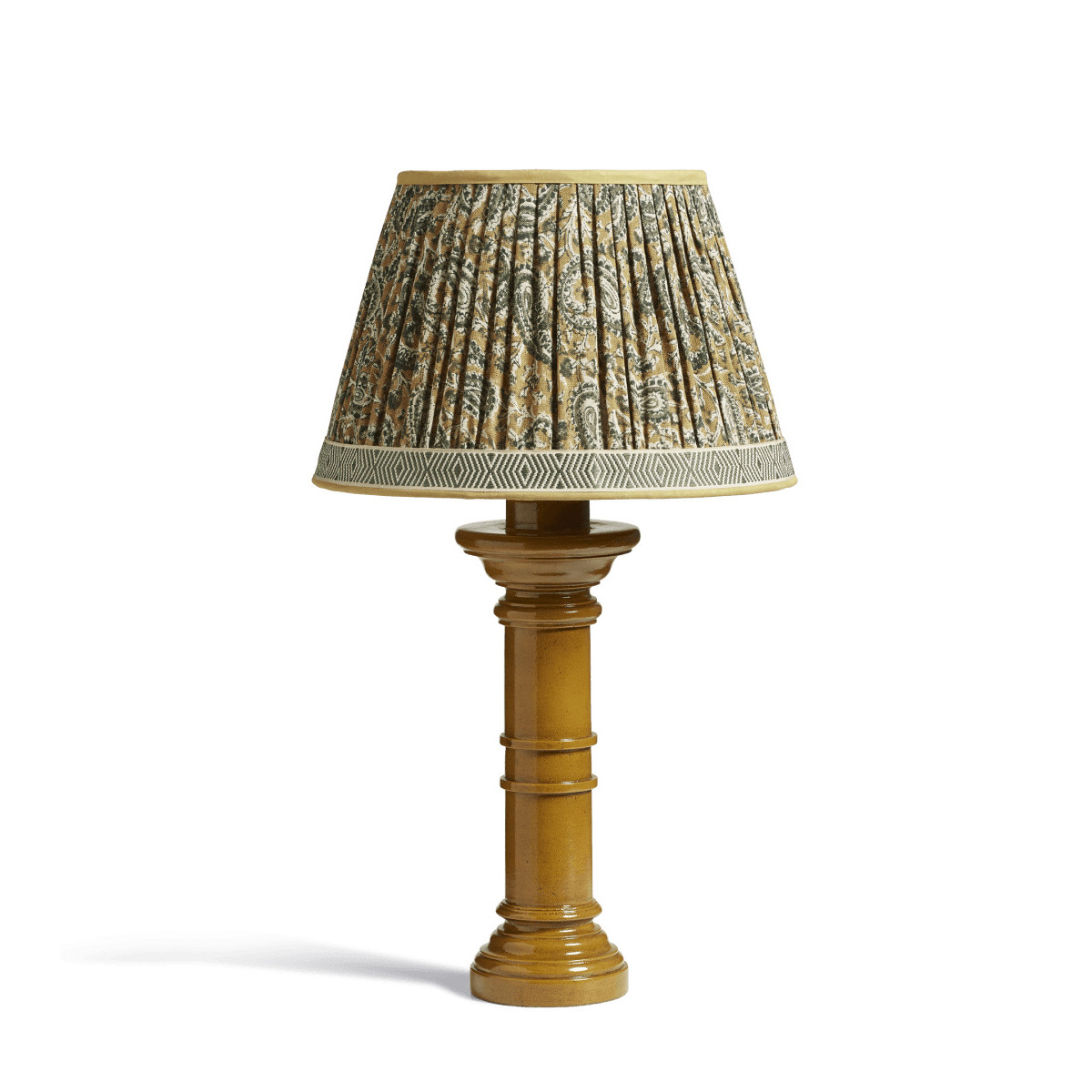 OKA, OKA X Cabana Pilastro Table Lamp - Ochre, Table Lamps, Metal ...