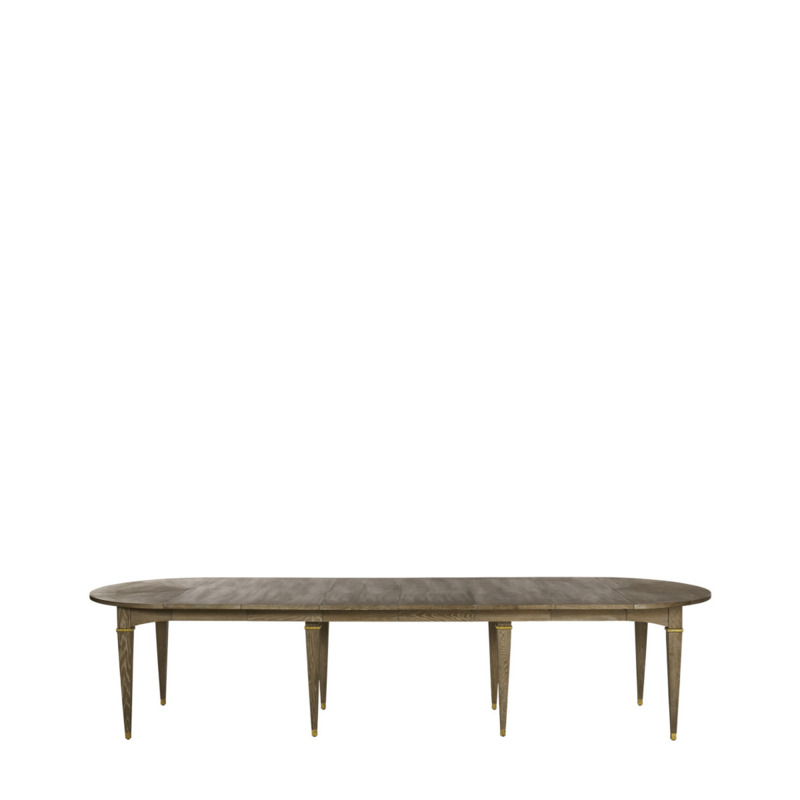 OKA, Hawkley Extendable Dining Table - Smoked Oak, Dining Tables, Oak ...