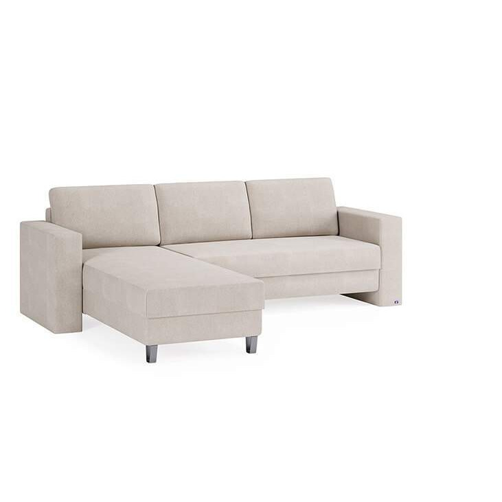 Sofa bed 140 in beige - BRUNO by Bruno Interior | ufurnish.com