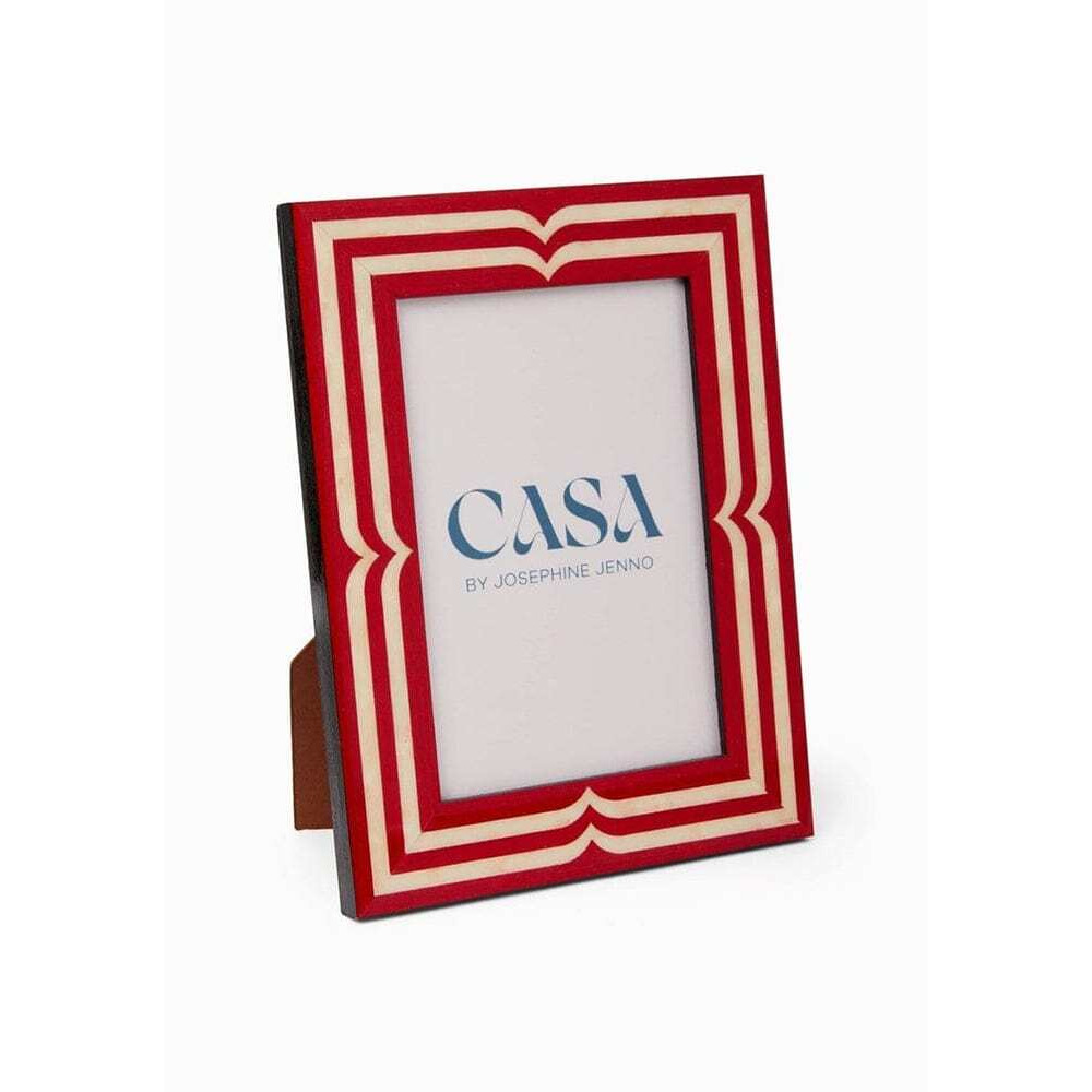 "Raspberry Beret Marquetry Frame 6x4""" by Casa by JJ | ufurnish.com