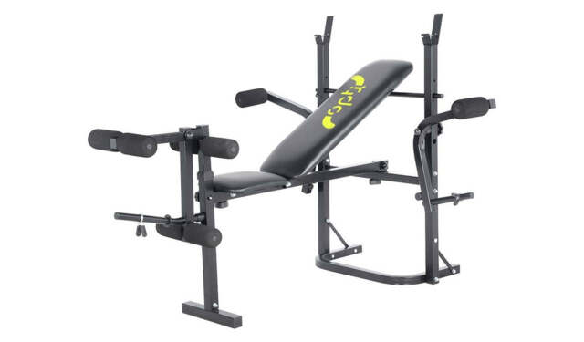 "Opti Butterfly Workout Bench Home Gym Strength Training Exercise ...