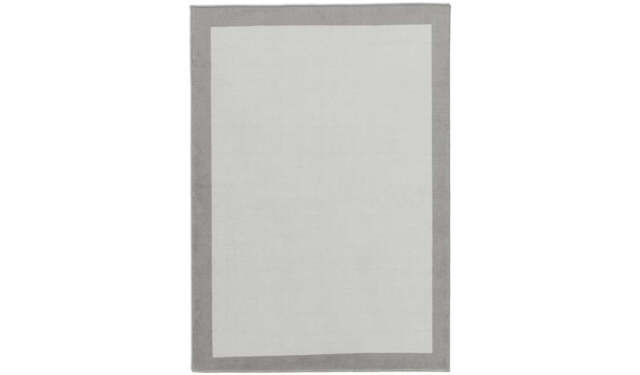 "Plain Border Grey Cut Pile Rug - 120x170cm " by Cheap Furniture ...