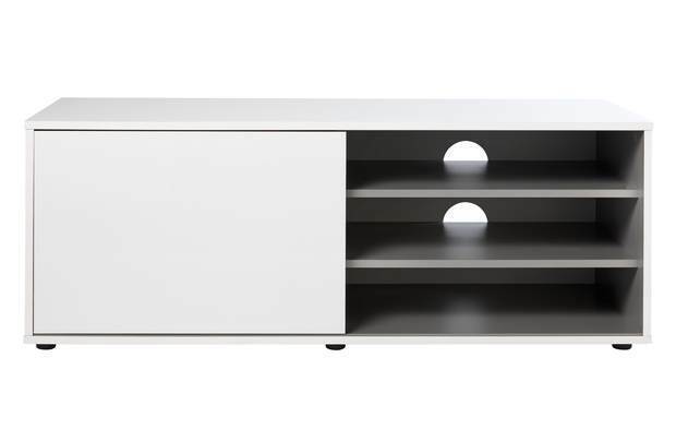 Hygena Sliding Door TV Unit - White by Cheap Furniture Warehouse ...