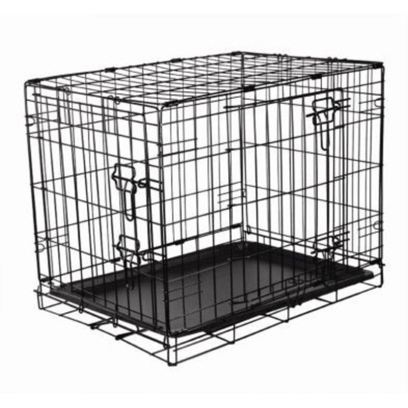 RAC Metal Fold Flat Crate with Plastic Tray - Small by Cherry Lane ...