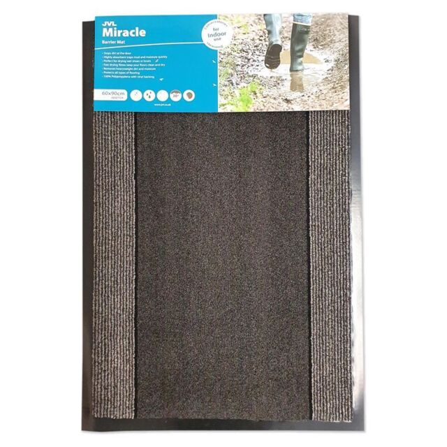 Dark Grey Stripe 60x90 Miracle Mat by Cherry Lane Garden Centres ...