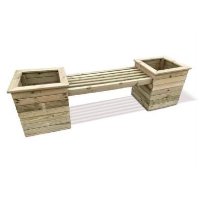 Planter Garden Bench by Croft - 2 Seats by Cherry Lane Garden Centres ...