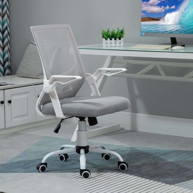 Vinsetto Mesh Office Chair Swivel Task Computer Desk Chair for Home ...