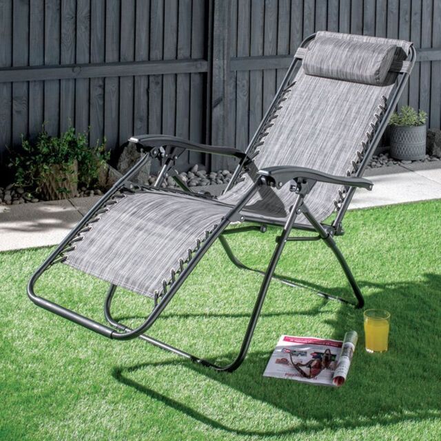 Loire Zero Gravity Garden Recliner Chair by Croft by Cherry Lane Garden Centres | ufurnish.com