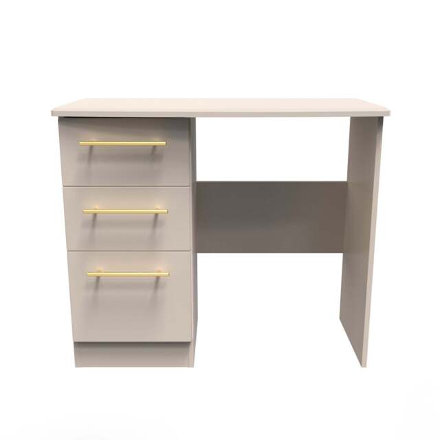 Haworth Desk Off-White 3 Drawers 93cm by Cherry Lane Garden Centres ...