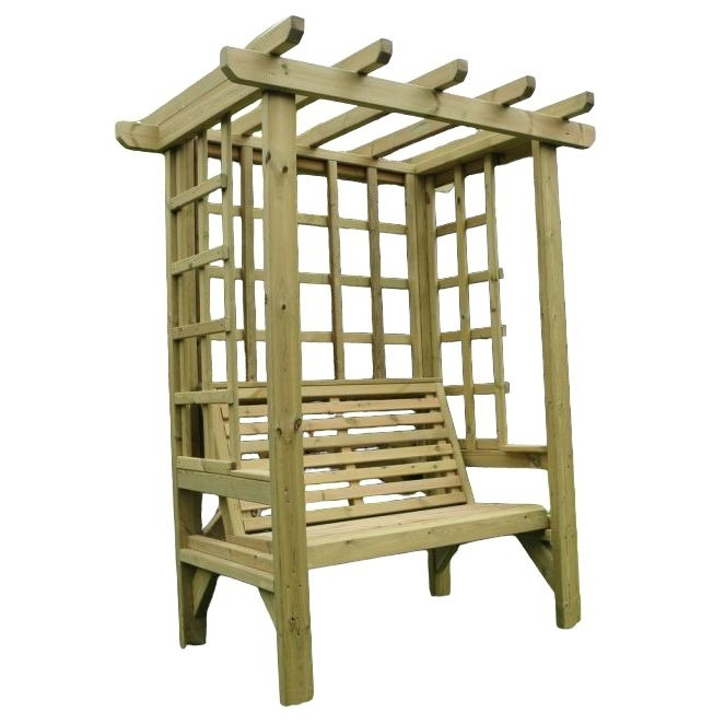 Churnet Valley Beatrice 2 Seater Garden Arbour by Choice Furniture ...