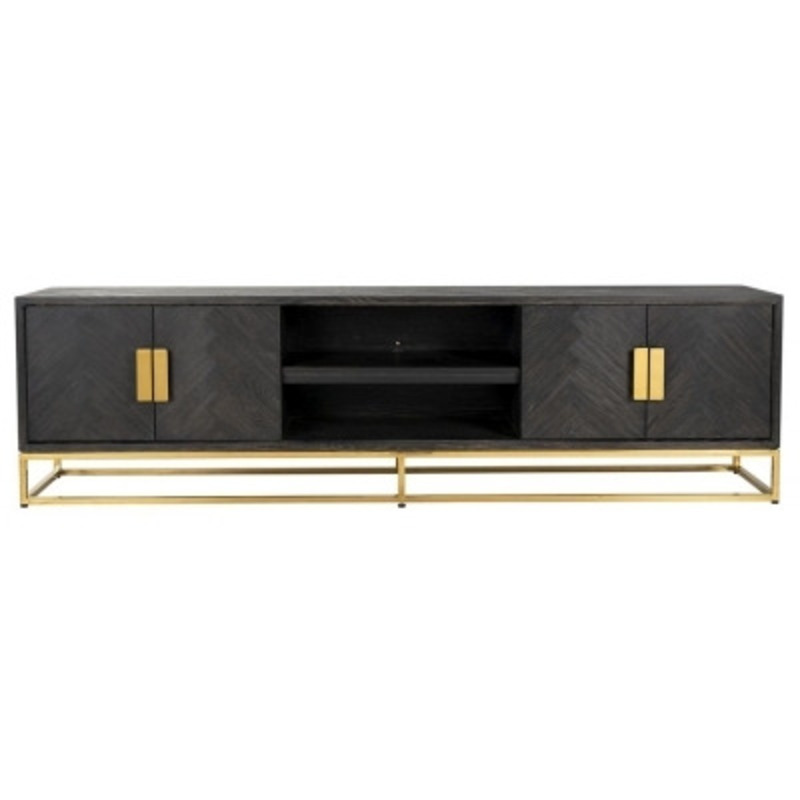 Blackbone 4 Door TV Unit - 220cm by Choice Furniture Superstore ...