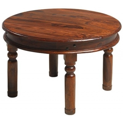 Indian Sheesham Solid Wood Large Round Coffee Table by Choice Furniture ...