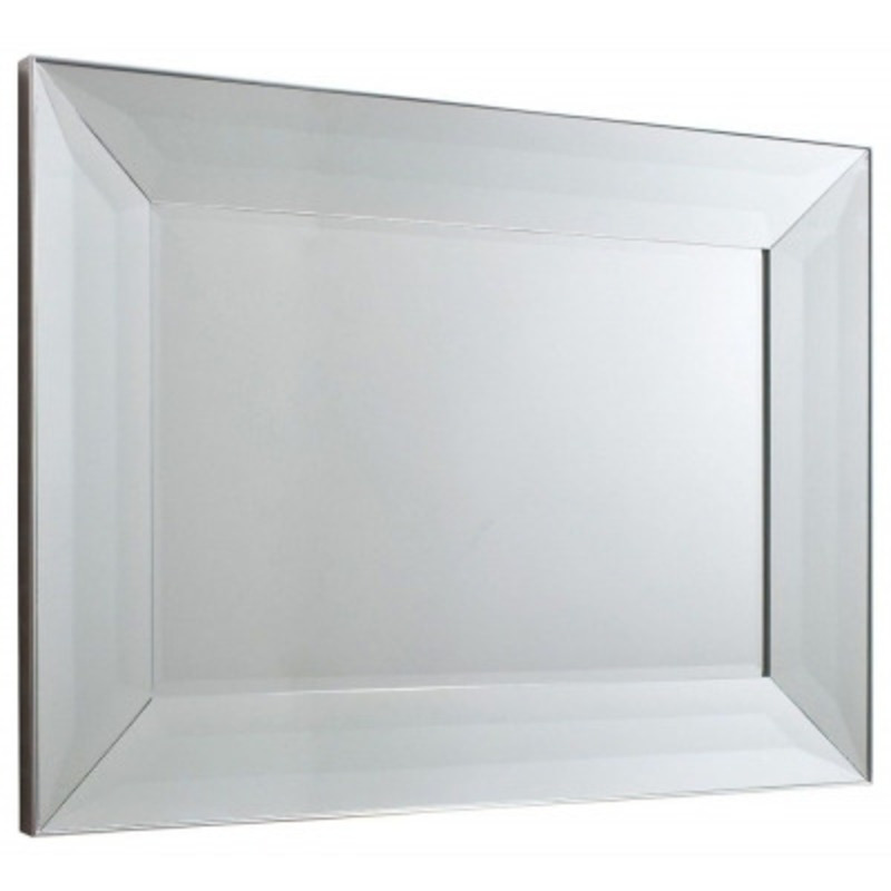 Mary Silver Rectangular Mirror - 122cm x 91.5cm by Choice Furniture ...