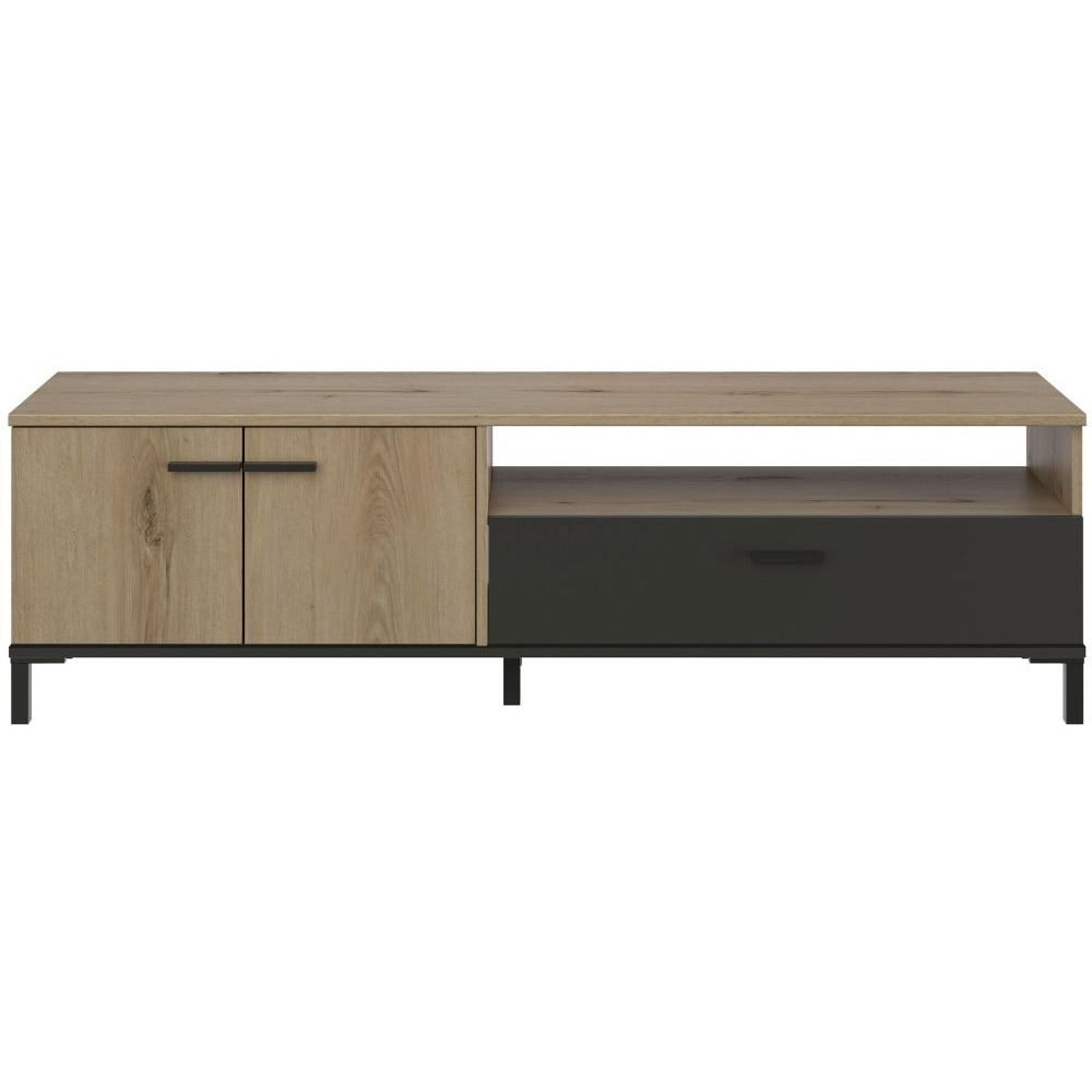 Gami Trust Helvezia Oak TV Unit by Choice Furniture Superstore ...