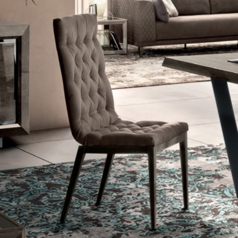 Camel Elite Day Silver Birch Italian Capitonne Dining Chair (Sold in ...