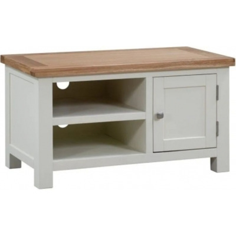 Lundy Painted 90cm TV Unit - Comes in Ivory Painted, White Painted and ...