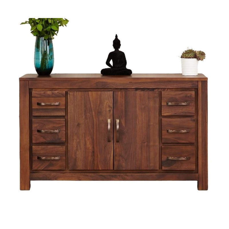 Mayan Walnut 2 Door 6 Drawer Sideboard by Choice Furniture Superstore ...