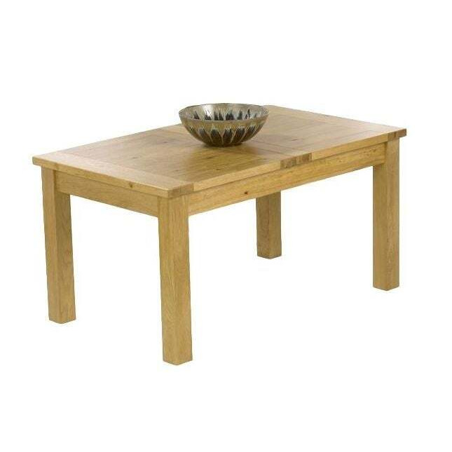Piper Oak Small Extending Dining Table by Choice Furniture Superstore ...