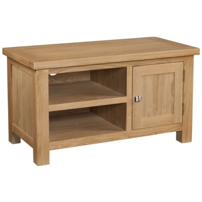 Appleby Oak 90cm TV Unit by Choice Furniture Superstore | ufurnish.com