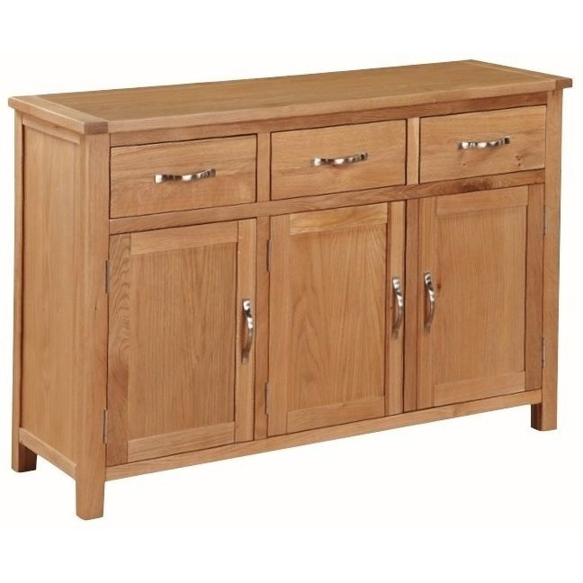 Hartford City Oak Wide Sideboard by Choice Furniture Superstore ...