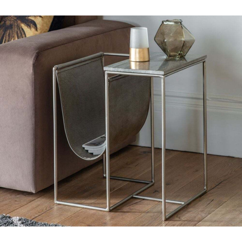 Kildare Grey Magazine Rack by Choice Furniture Superstore | ufurnish.com