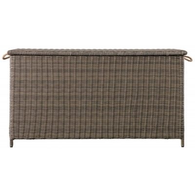 Amber Natural Rattan Outdoor Garden Cushion Storage Box by Choice ...
