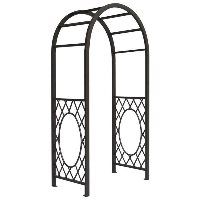 Exton Lattice Round Top Garden Arch by Choice Furniture Superstore ...