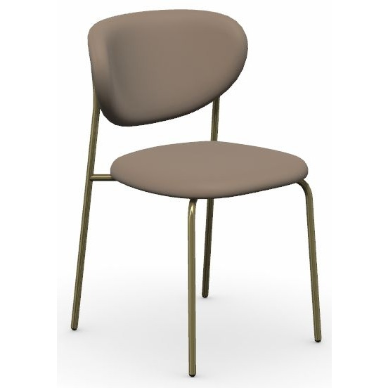 Connubia By Calligaris Cozy Dining Chair (Sold in Pairs) - Matt Camel ...
