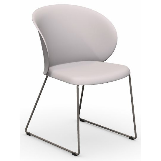 Connubia By Calligaris Tuka Dining Chair (Sold in Pairs) - Matt Pale ...