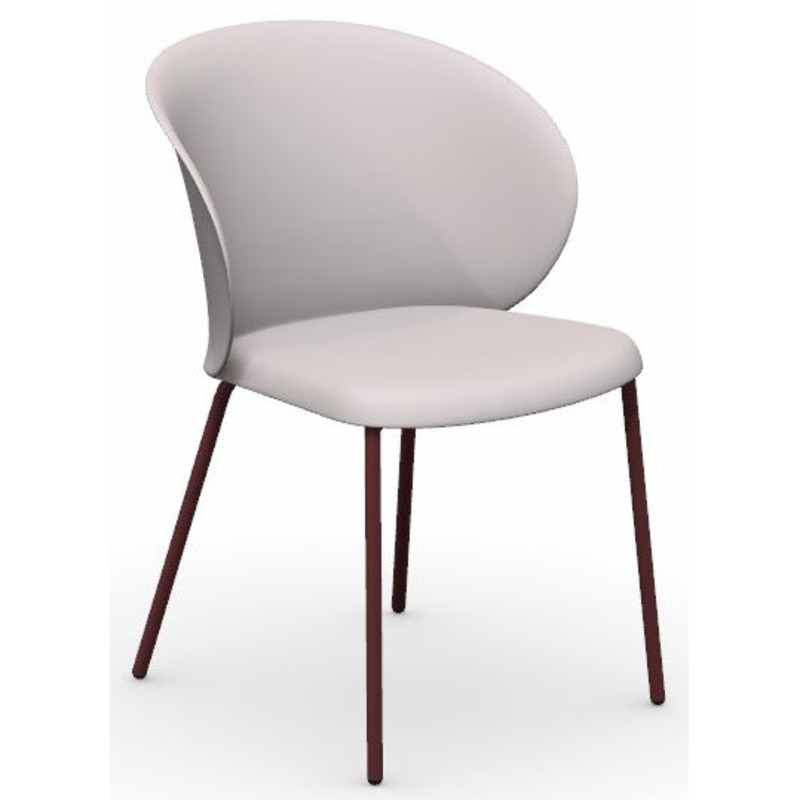 Connubia By Calligaris Tuka Dining Chair (Sold in Pairs) - Matt Pale ...