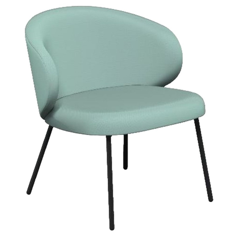 Connubia By Calligaris Tuka Chair - Cros Thyme Green with Matt Black ...