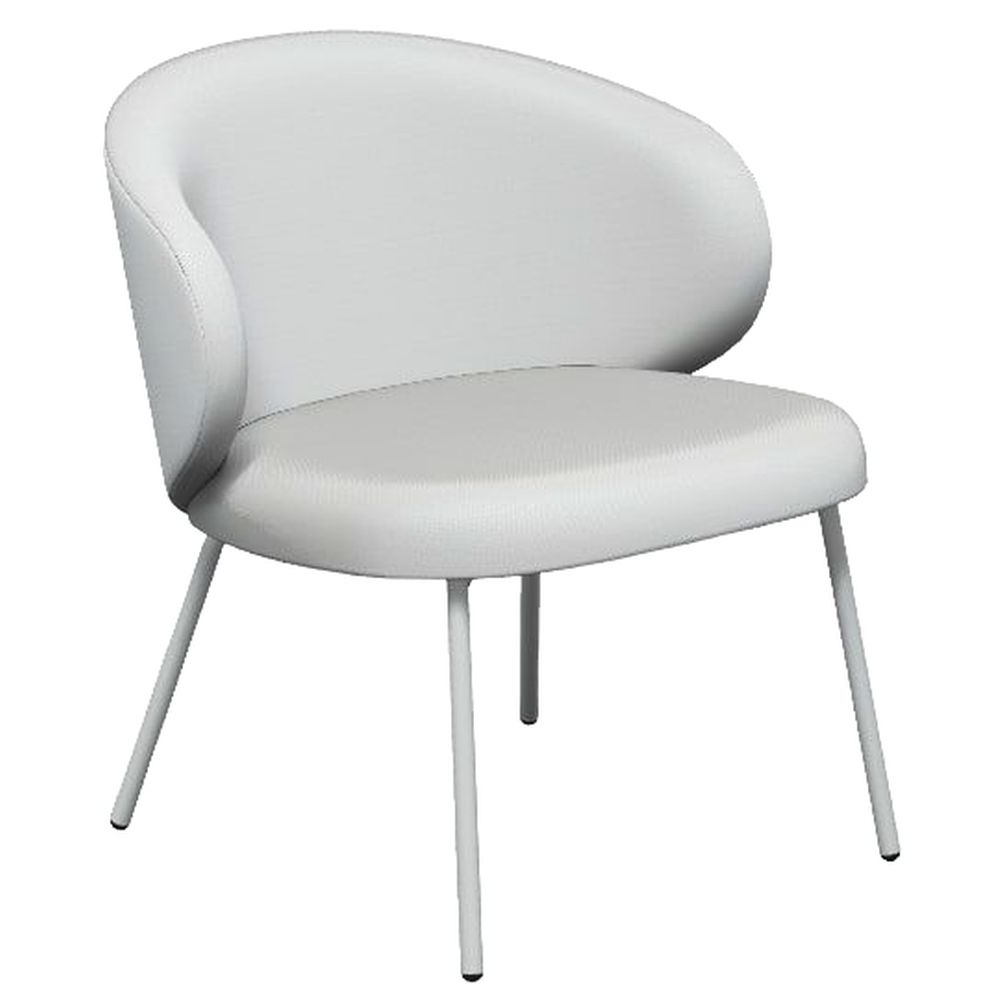 Connubia By Calligaris Tuka Chair - Cros Sand with Matt Optic White ...