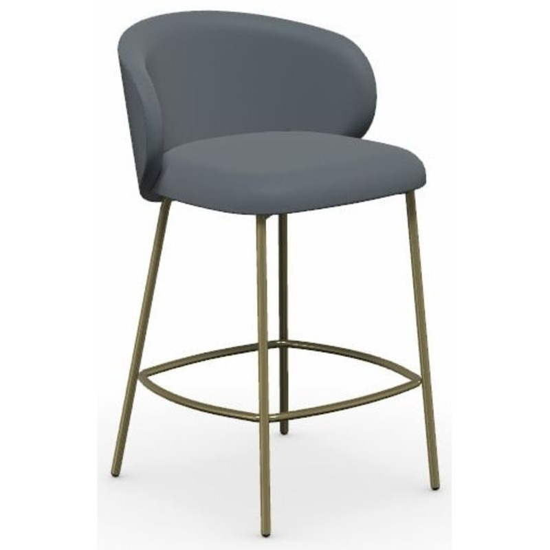 Connubia By Calligaris Tuka Barstool (Sold in Pairs) - Matt Grey with ...