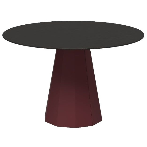 Connubia By Calligaris Dix Melamine Top 120cm Round Dining Table ...