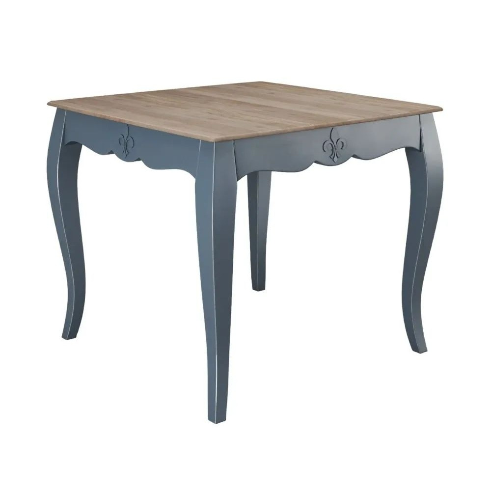 Clearance - Fleur French Style Dining Table, Stiffkey Blue Painted ...