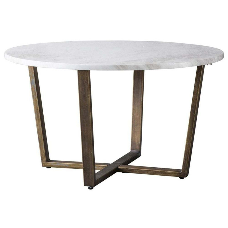 Cleo Marble Round Coffee Table - Clearance B208 by Choice Furniture ...