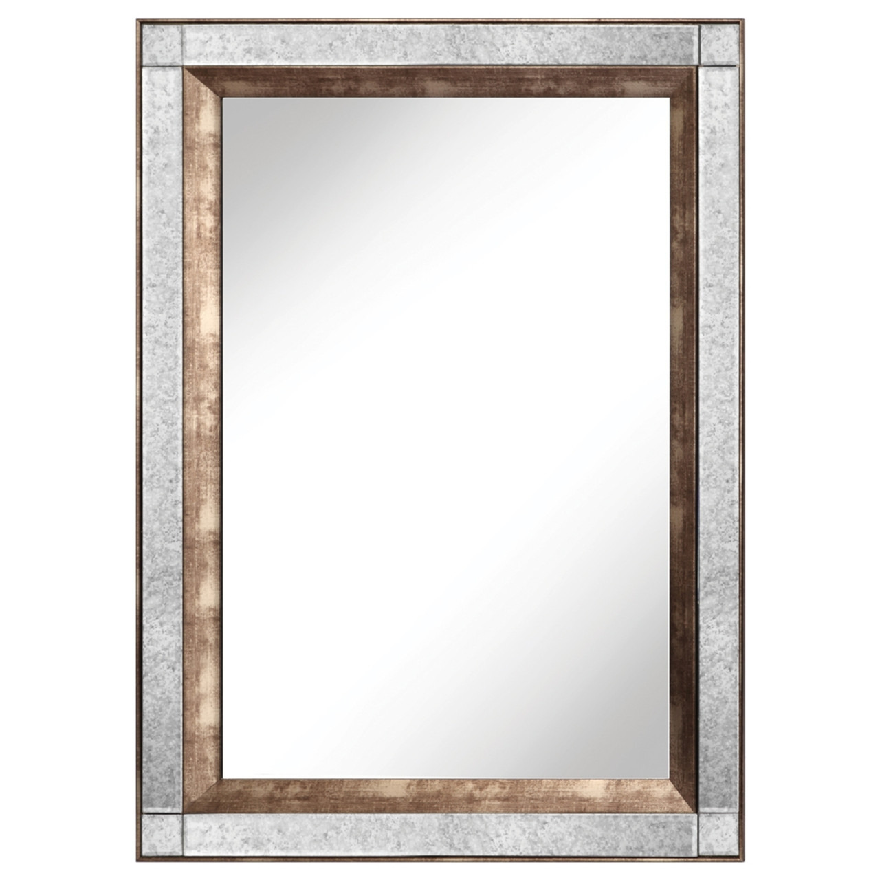Mindy Brownes Olena Bronze Rectangular Mirror - 31cm x 43cm (Set of 2 ...