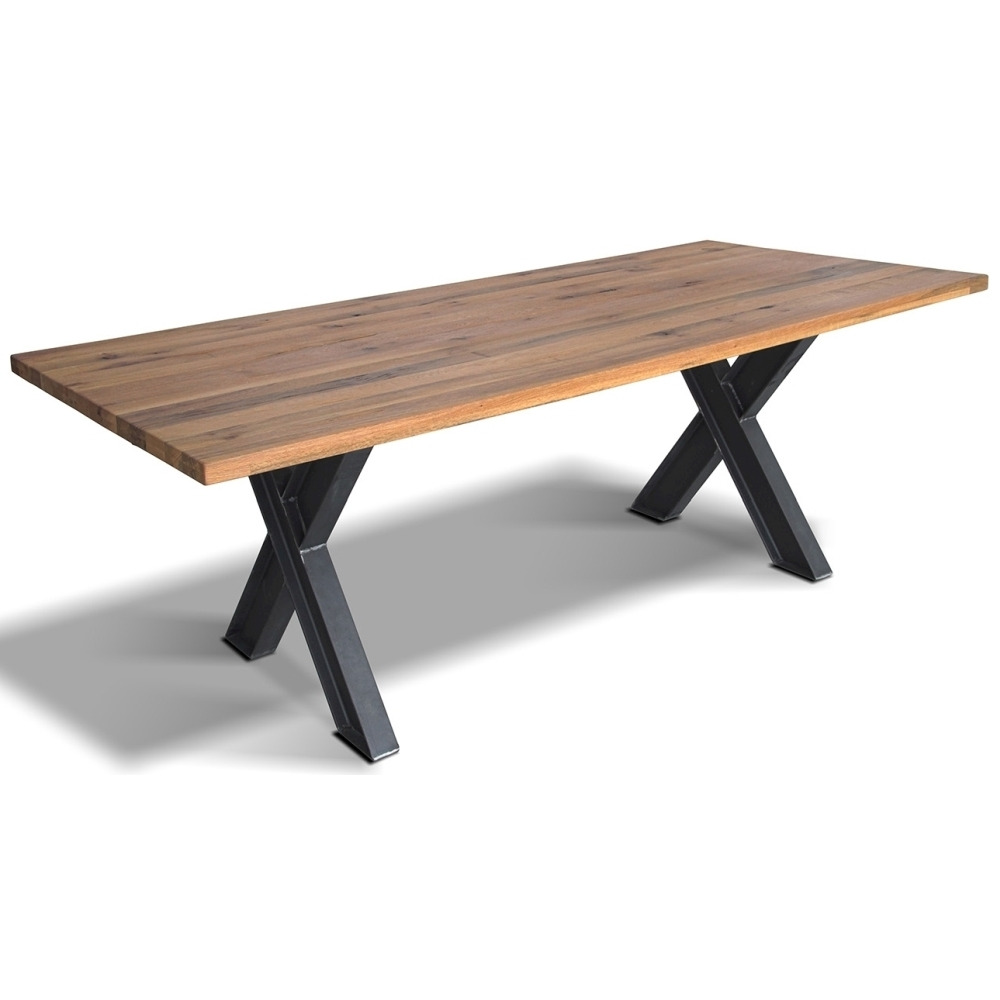 Ecomatrix Wild Oak Kreuz 10 Seater Rectangular Dining Table - 240cm by ...