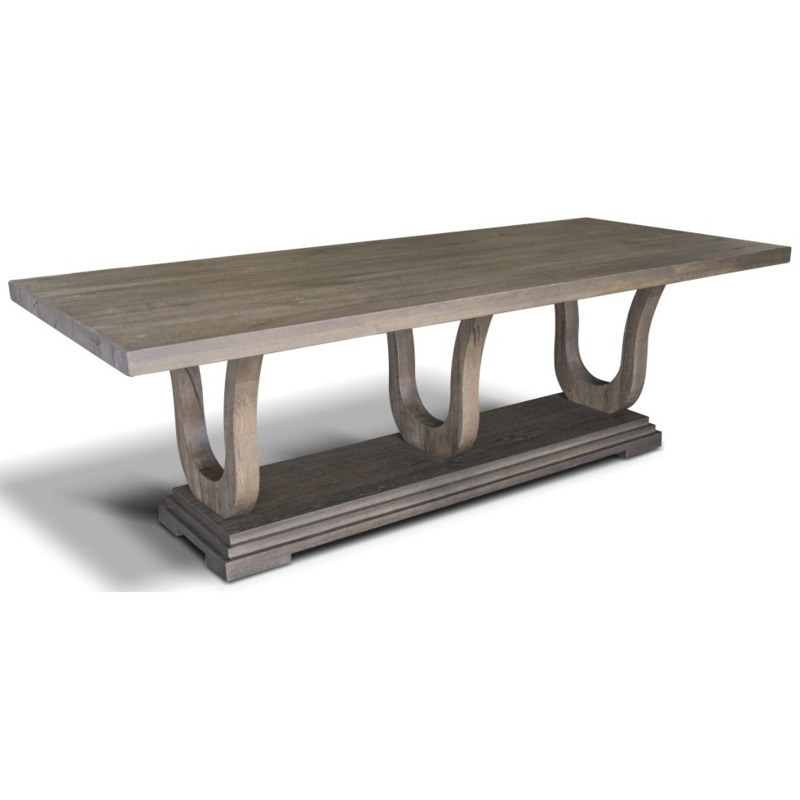 Ecomatrix Wild Oak Lira 10 Seater Rectangular Dining Table - 240cm by ...