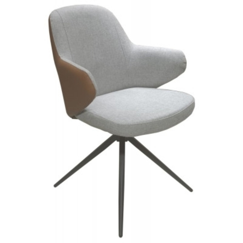 Sarsen Fabric Light Grey Dining Chair (Sold in Pairs) by Choice ...