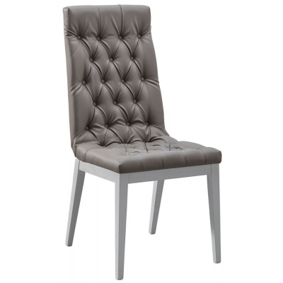 Camel Elite Day Bianco Antico Italian Capitonne Dining Chair (Sold in ...