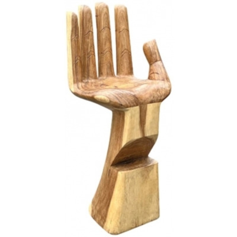 Bali Hand Bar Stool 120cm by Choice Furniture Superstore | ufurnish.com