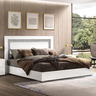 Modern Mara White Italian Bed - Sizes Available by Choice Furniture ...